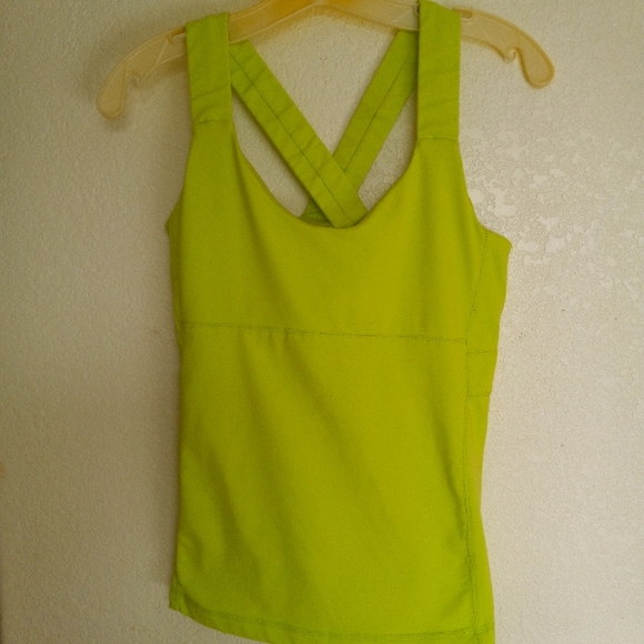 Kyodan | Tops | Kyodan Activewearworkoutgym Spandex Top Lime Green ...